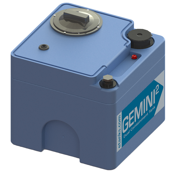 Peabody Gemini2 5 Gallon Tank - Quantrol